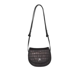 John Richmond Croc-Effekt Schultertasche - - Bags - Damen - Schwarzk - ONE SIZE