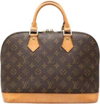 Louis Vuitton Sac &agrave; main Alma Monogram Pre-owned - Femme - Pre-owned - Brun - Taille: ONE Size
