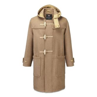 Gloverall Homme, Manteaux, Beige, Taille: S Original Monty Duffle Coat