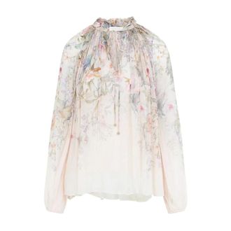 Zimmermann Damen, Blusen & Hemden, Mehrfarbig, XSGr&ouml;&szlig;e