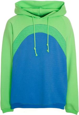 ERL Erl, Homme, Sweatshirts et sweats &agrave; capuche, Bleu, Taille: M Rainbow Knit Sweat &agrave; capuche