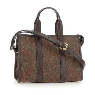 Etro Femme, Sacs, Brun, Taille: ONE Size Small Arnica Top-Handle Bag
