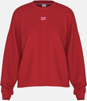 Mey Sweatshirt Mey Sweatshirt Serie Cozy Nights Uni Sweatshirt (1-tlg) Moderner Sweater, Uni, Oversized Fit