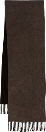 Polo Ralph Lauren Schal mit Logo-Print - Braun