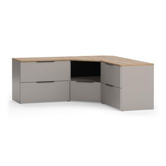 Vicco Wohnwand Wido, Greige, 3 Teile