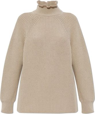 Max Mara Femme, Pulls, Beige, Taille: 40 FR Camino Sweater