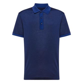 Billionaire Boys Club Polo Shirt Crest - - Tops - Herren - Blau - XS