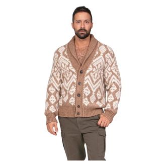 PESERICO Herren, Strickwaren, Beige, MGr&ouml;&szlig;e