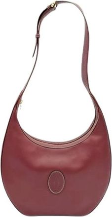Cartier Sac bandouli&egrave;re vintage Pre-owned - Femme - Pre-owned - Rouge - Taille: ONE Size