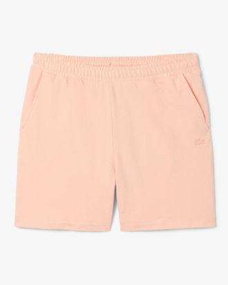 Lacoste Sommerliche Shorts aus strukturiertem Jersey in