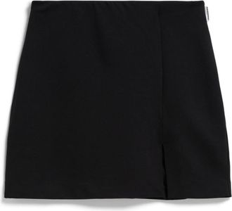 Armedangels Damen Jerseyrock aus LENZING ECOVERO Viskose Mix VANJARAA MINI Skirt Slim Fit Black
