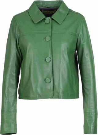Oakwood Damen Grace Jacke, Smaragd, 38