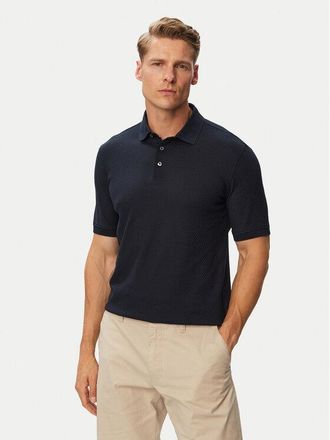 Bugatti Poloshirt 8150-15104E Dunkelblau Regular Fit