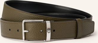 Montblanc Lederg&uuml;rtel Zum Wenden schwarz