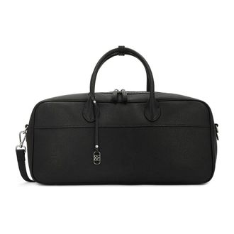 Kazar Femme, Sacs, Noir, Taille: ONE Size Sac &agrave; main oblong en cuir avec pendentif