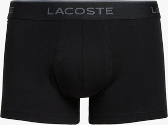 Lacoste Lot de 3 boxers en coton m&eacute;lang&eacute;