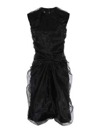 Maison Margiela Robe Au Genou - Noir