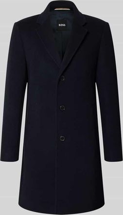 HUGO BOSS Slim Fit Funktionsmantel aus Woll-Mix Modell HYDE