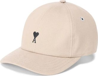 Ami Caps & M&uuml;tzen - Cap mit Logo - Gr. ONE SIZE - in Beige - f&uuml;r Damen