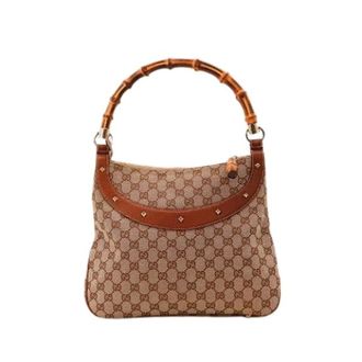 Gucci Pre-owned Le Hobo Anita Bambou - Femme - Pre-owned - Brun - Taille: ONE Size