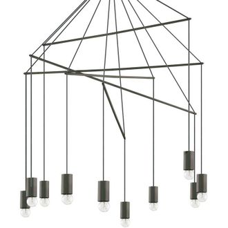 Ideal Lux Pop - Light Cluster Deckenanh&auml;nger Schwarz - Ideal Lux