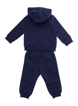Moschino Unisex Tracksuit Blue Baby Cotton Sets