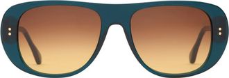 CLARIS VIROT unisex, Accessoires, Bleu, Taille: ONE Size Lunettes de soleil minimalistes