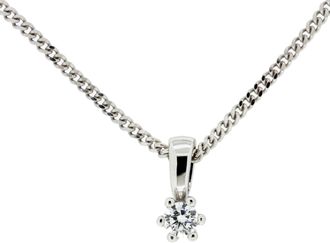 Orolino Halskette Gold 585 mit nat&uuml;rlichem Brillant 0,10ct