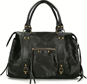 Gave Lux Sac &agrave; Bandouli&egrave;re Femme en Cuir V&eacute;ritable, Fait Main en Italie - Grand Sac &Eacute;l&eacute;gant Pour Usage Quotidien - Design Italien Authentique - Collection Luxe