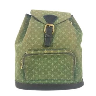 Louis Vuitton Pre-owned Sac &agrave; dos Monogram Mini - Femme - Pre-owned - Vert - Taille: ONE Size
