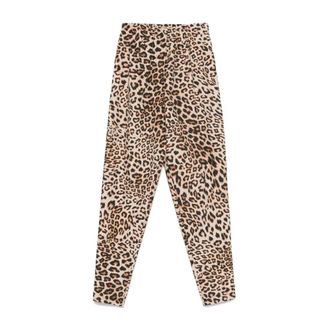 A Paper Kid Wide Hosen - - Trousers - Damen - Braun - 2XS