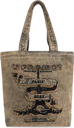 Y / Project Denim Shopper Tasche - - Bags - unisex - Beige - ONE SIZE