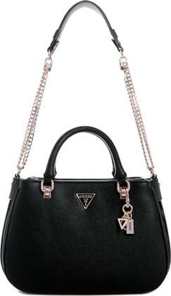 Guess Fedora Shoulder Satchel Black