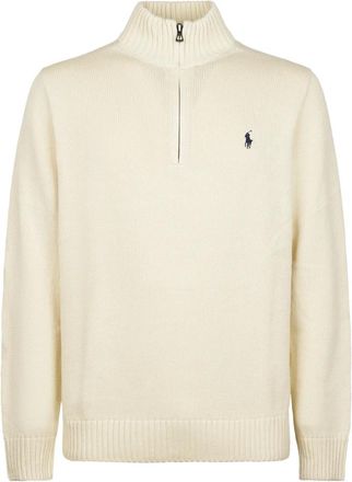 Polo Ralph Lauren Homme, Pulls, Beige, Taille: M Wool-Cashmere Turtleneck Sweater