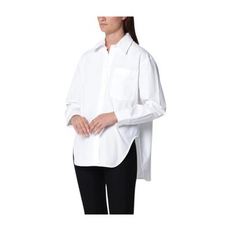 Anine Bing Scott Shirt - Femme - Blouses et Chemises - Blanc - Taille: 38 FR
