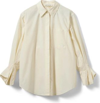 Sofie Schnoor Femme, Blouses et Chemises, Beige, Taille: 44 FR Chemises