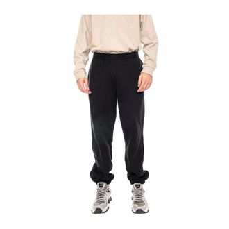 Lacoste Pantalon de jogging en molleton bross&eacute; - Homme - Pantalons - Noir - Taille: S