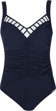 Sunflair Badeanzug Basic Maillot de Bain, Bleu Nuit (30), 100E Femme