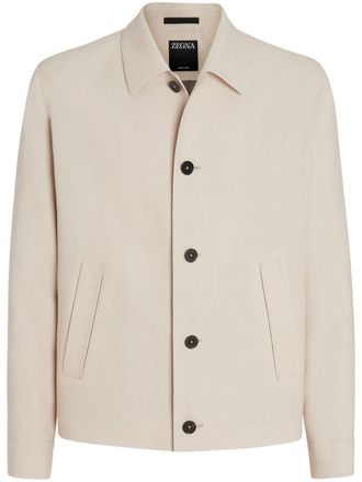 Ermenegildo Zegna veste Chore en lin - Tons neutres