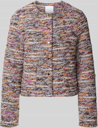 Rich & Royal Regular Fit Blazer mit Rundhalsausschnitt
