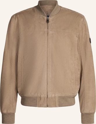 Joop Lederjacke beige