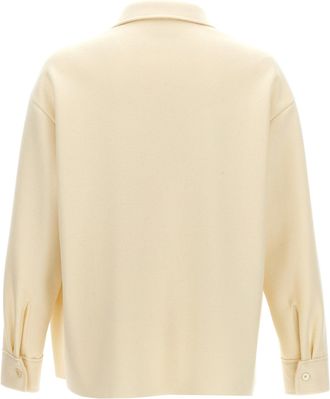Jil Sander Wool Blend Shirt - Cream