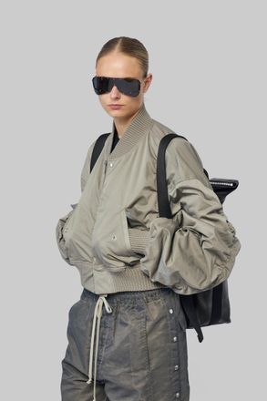 Rick Owens Bomber Imbottito - Secchia Cropped Flight