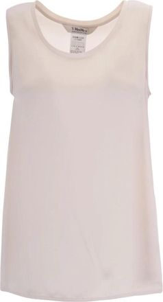 Max Mara Femme, Tops, Beige, Taille: 34 FR Hauts sans manches