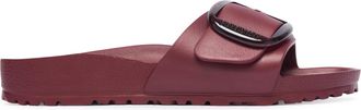Birkenstock Pantoletten Birkenstock Madrid Big Buckle 1033116 Dunkelrot