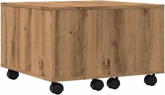 vidaXL Vidaxl - Couchtisch Artisan-Eiche 60x60x38 cm Holzwerkstoff
