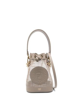 Fendi Mon Tresor Mini-Tasche - Grau