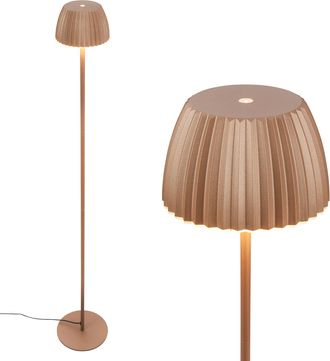 Briloner LED Stehlampe mit Touch, dimmbar, Lichtkante, warmweißes Licht, Leselampe, Wohnzimmerlampe, Schlafzimmer Deko, Deckenfluter, Standleuchte, Stehleuchte