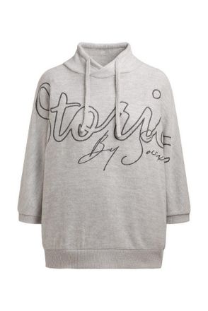 soccx Rundhalspullover aus Flauschstrick