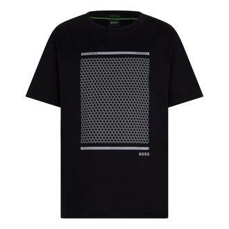 HUGO BOSS Homme, Tops, Noir, Taille: L TS_Tour Print